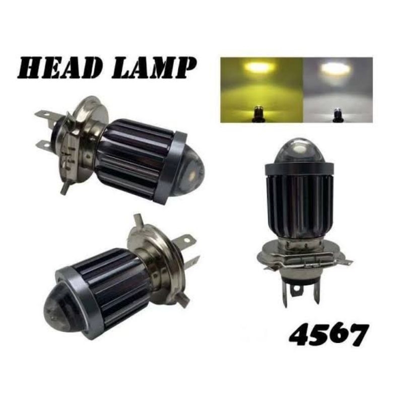 Jual LAMPU LED H4 BOHLAM H4 LASER HIGH LOW LAMPU DEPAN | Shopee Indonesia
