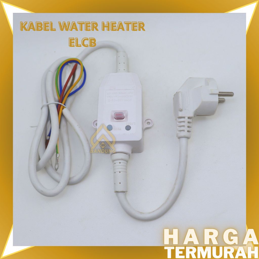 Jual KABEL WATER HEATER ELCB PENGAMAN ANTI KONTAK WATER HEATER MULTI ...