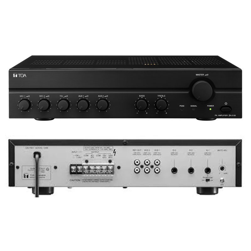 Jual Power Amplifier TOA ZA 2120 ( 120 Watt ) Original | Shopee Indonesia