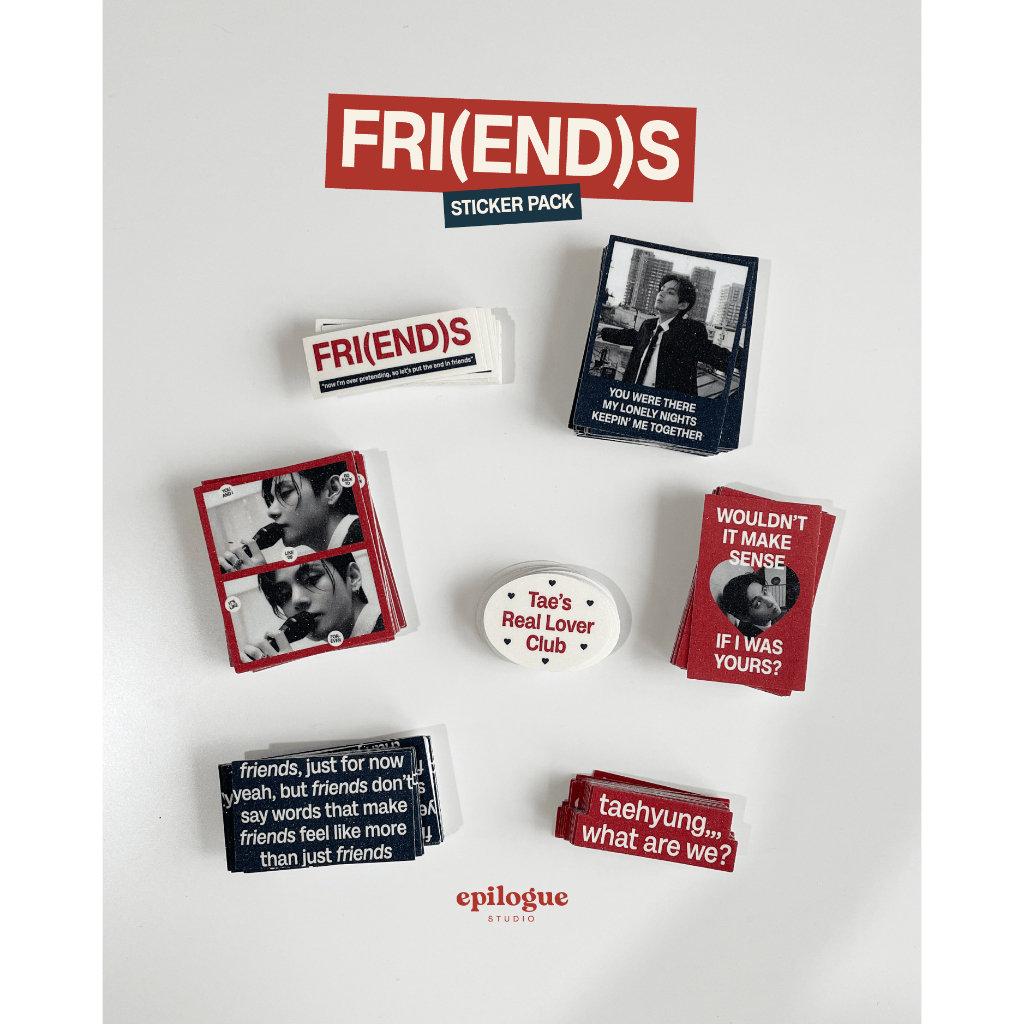 Jual Friends Sticker Pack | FRI(END)S Series by Epilogue Studio ...