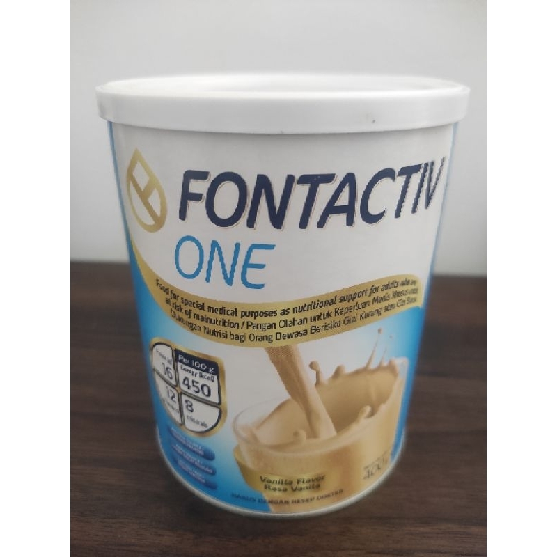 Jual FONTACTIVE ONE susu nutrisi 400gr | Shopee Indonesia