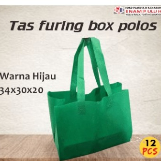 Jual Tas Furing Box Polos 34x30x20 Tas Furing Polos Tas Kain Spunbond ...