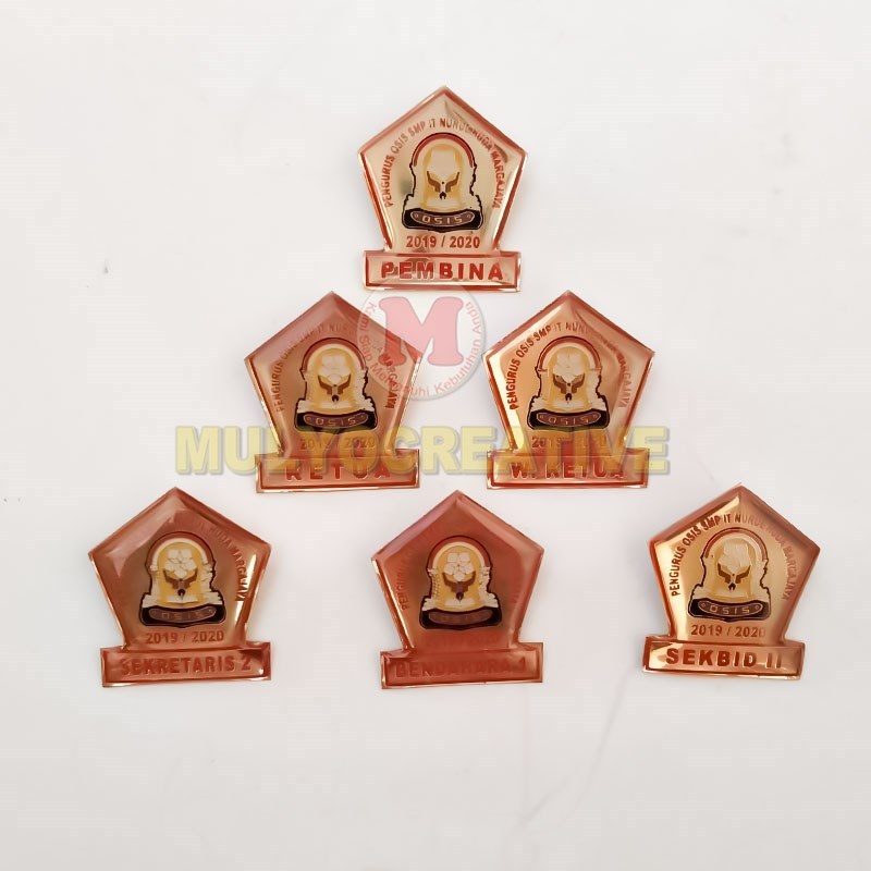Jual Pin OSIS Custom Logo dan Nama Sekolah | Shopee Indonesia
