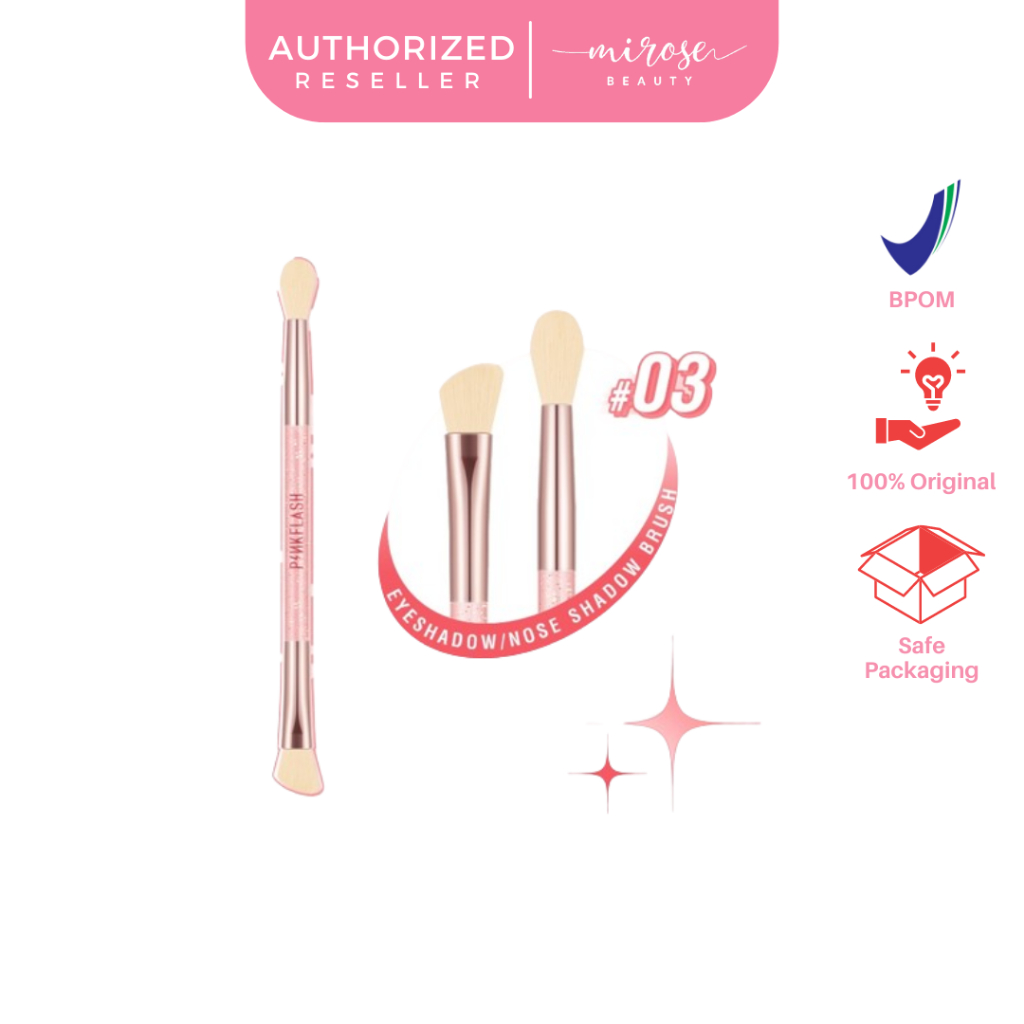 Jual PINKFLASH T04 #03 Nose Head Eyeshadow Brush | Shopee Indonesia