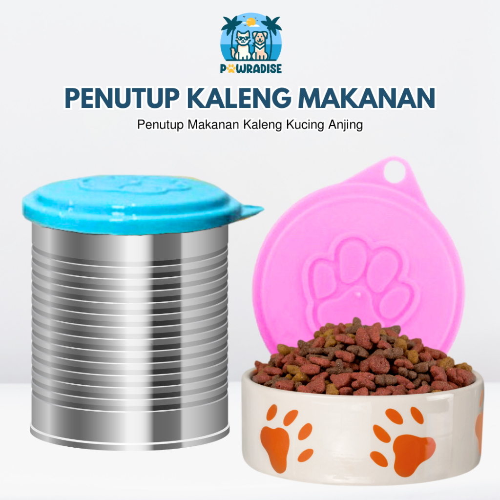 Jual Tutup Kaleng Wet Food / Penutup Makanan Kaleng Kucing Anjing ...