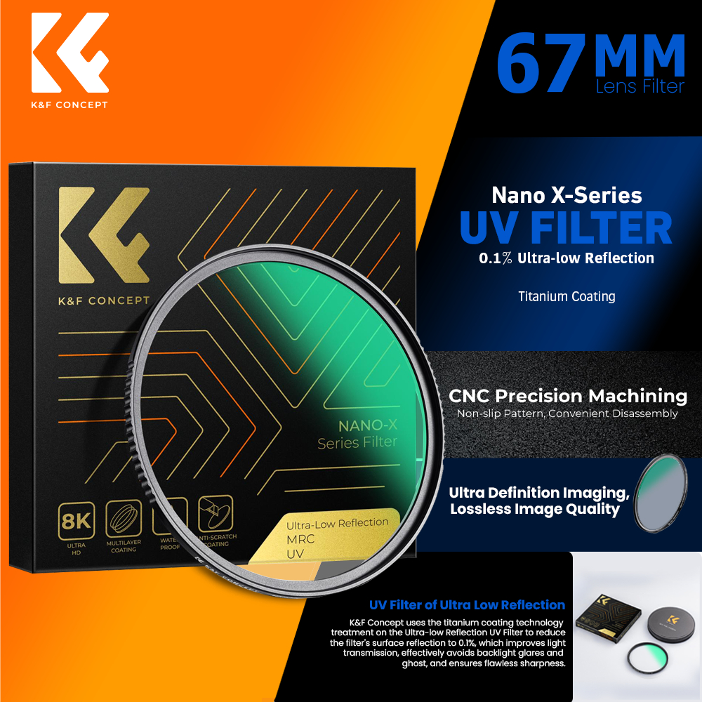 Jual KNF Concept 67mm Lens Filter Nano-X Ultra Low Reflection UV Filter K&F Concept | Shopee ...