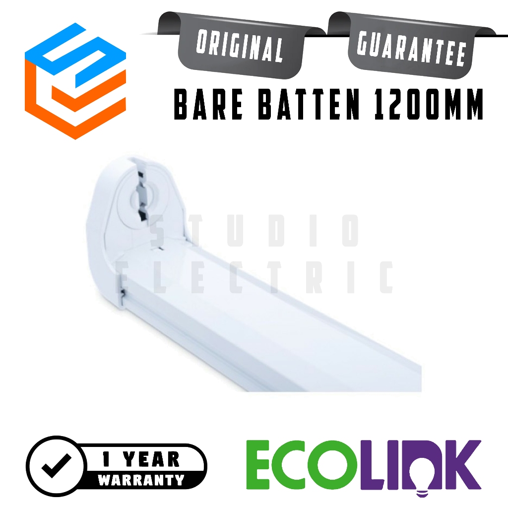 Jual Rumah Lampu LED Tube Ecolink T8 Bare Batten 1200mm - Kap Housing ...