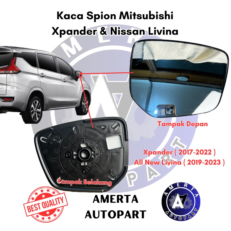 Jual Kaca Spion Mitsubishi Xpander Nissan Livina | Shopee Indonesia