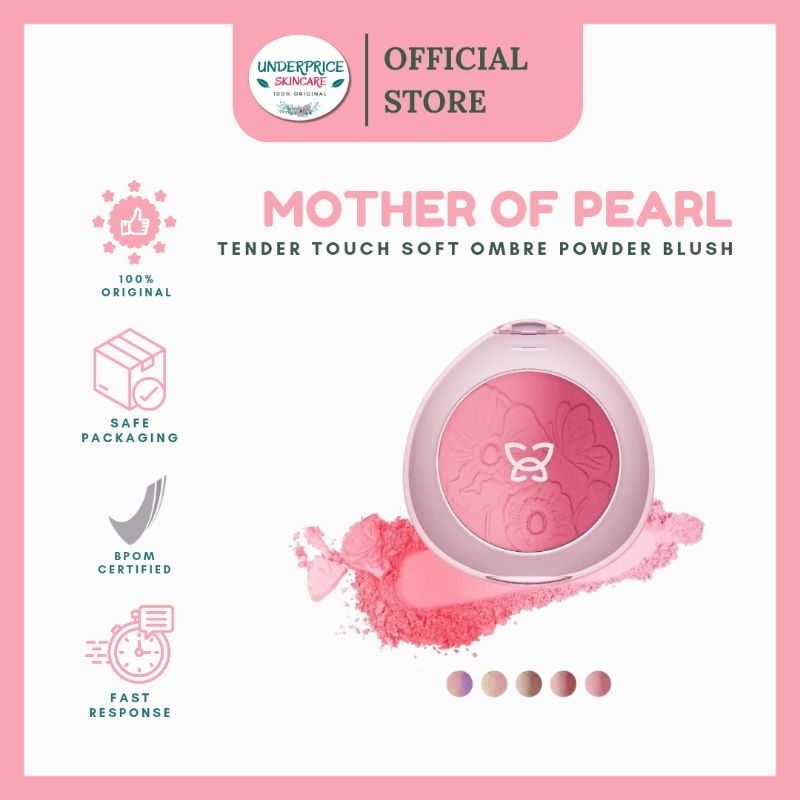 Jual MOTHER OF PEARL MOP Tender Touch Soft Ombre Powder Blush | Shopee ...