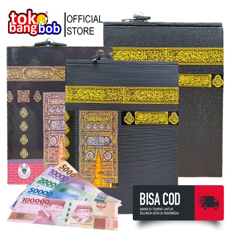 Jual Celengan Miniatur Ka'bah PLUS BOX / Tabungan Haji Umroh / Celengan ...