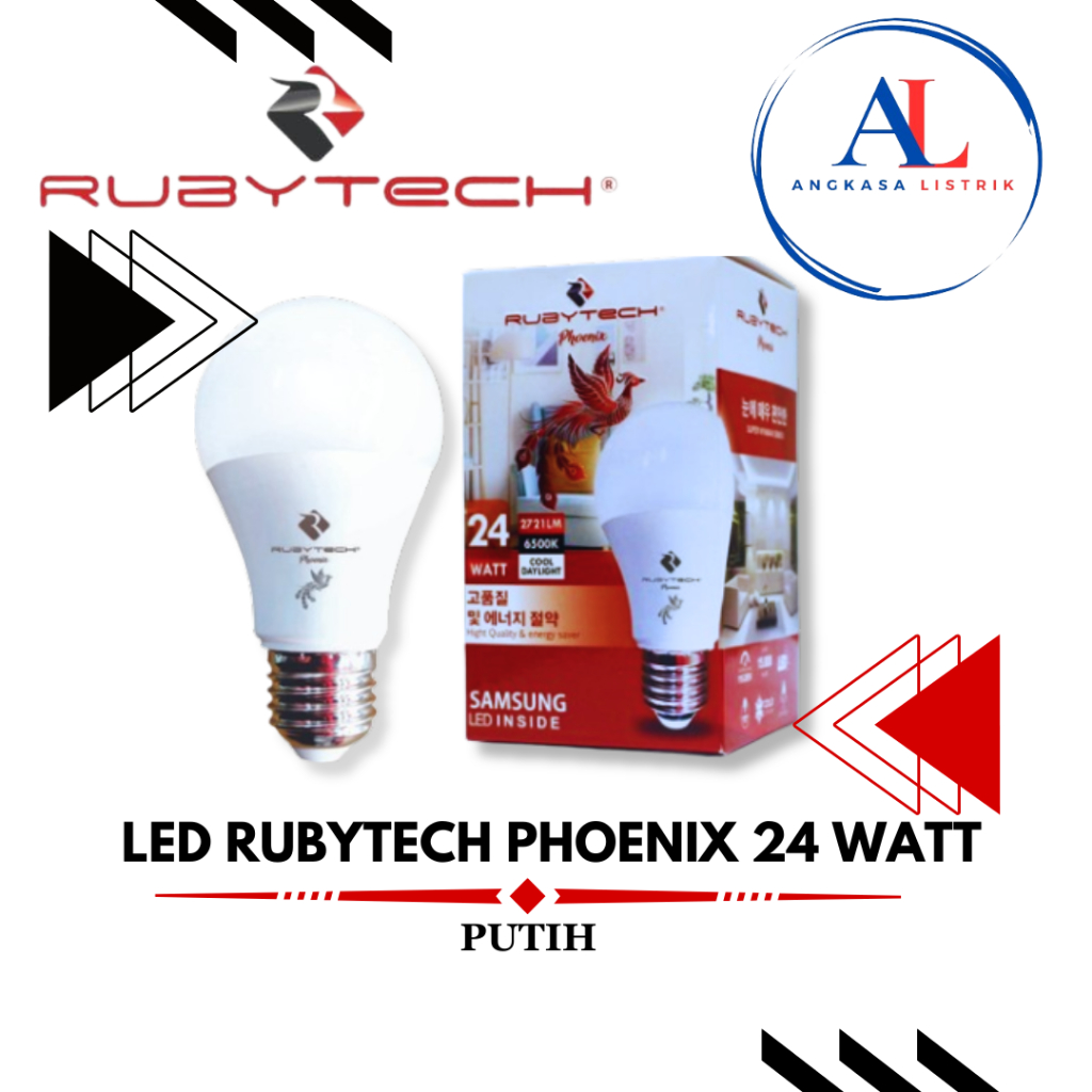 Jual LAMPU RUBYTECH PHOENIX LED A-BULB 24W | Shopee Indonesia