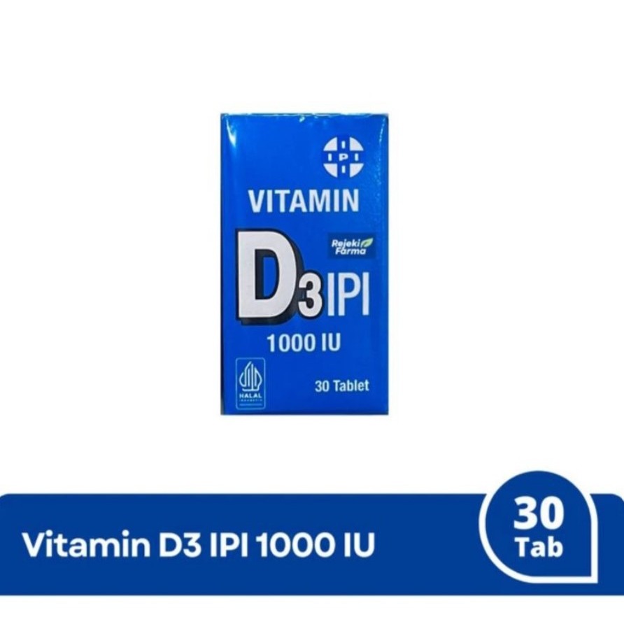 Jual Vitamin Ipi D3 Kemasan Isi 30 dan 75 | Vitamin D Untuk Imunitas ...