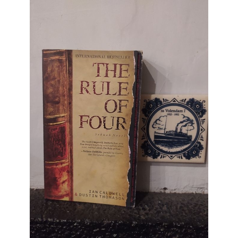 Jual Buku Original The Rule of Four Oleh Ian Caldwell & Dustin Thomason ...