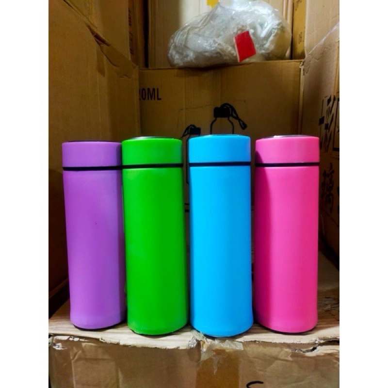 Jual botol souvenir pernikahan Botol Minum Kaca Warna polos 400ml / six ...