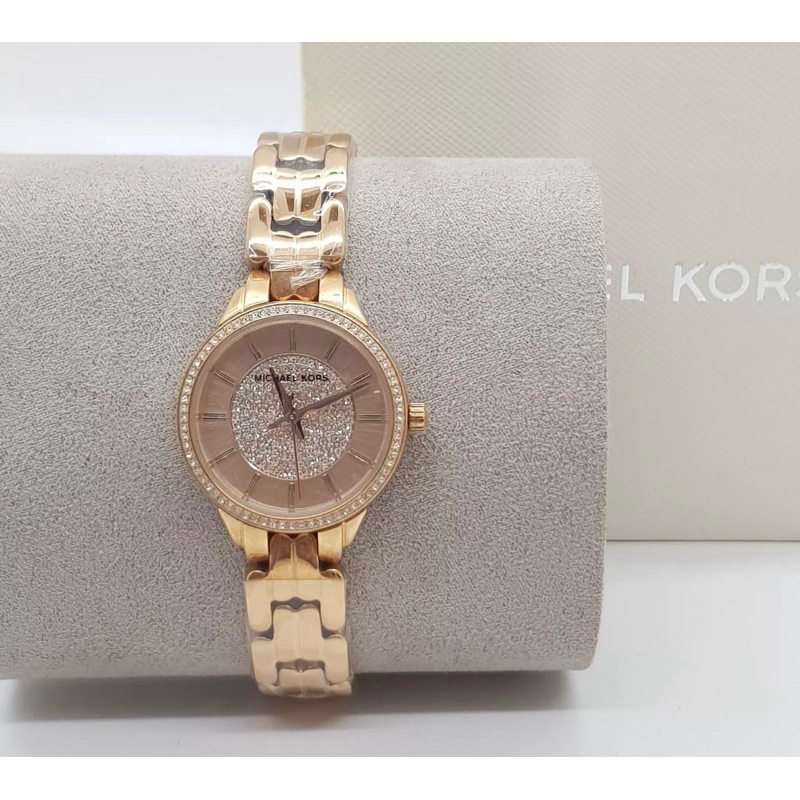 Jual MK watch woman MK4413 Rose Gold diameter 2.8 cm | Shopee Indonesia