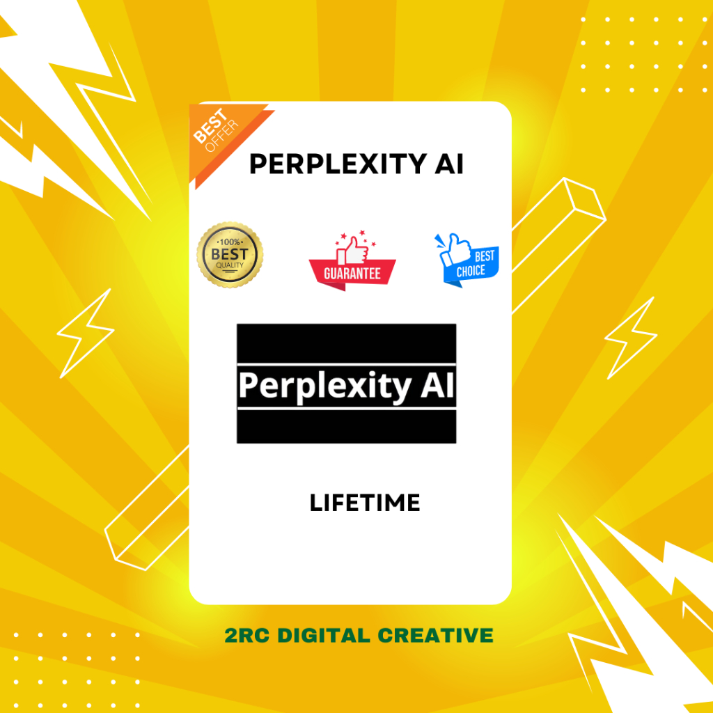 Jual 2RC - LIFETIME PERPLEXITY AI PREMIUM | Shopee Indonesia