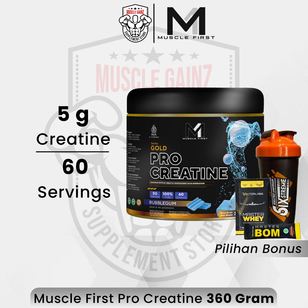 Jual Muscle First Pro Creatine M1 Kreatin Preworkout | Shopee Indonesia
