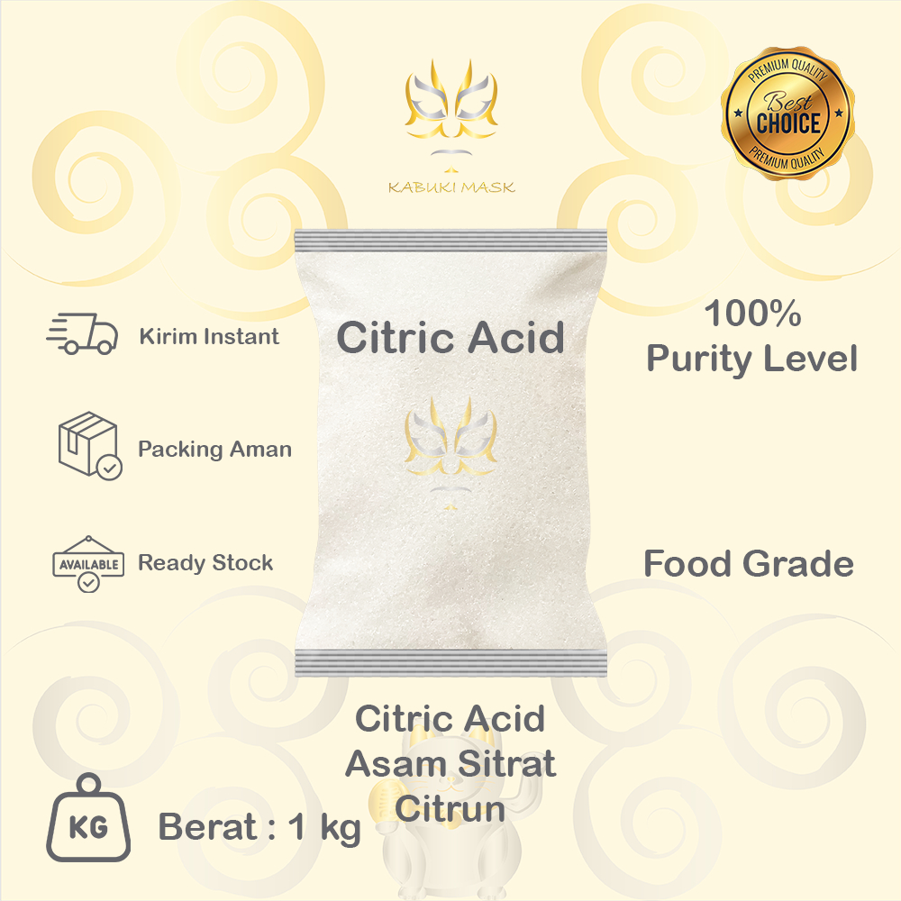Jual Citric Acid 1 Kg/ Asam Sitrat 1 Kg/ Citrun 1 Kg/ Sitrun 1 Kg ...