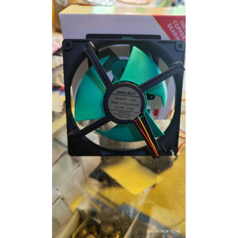 Jual MOTOR FAN KULKAS INVERTER 12x12 NMB-MAT 4715JL DC15V 3 KABEL ...