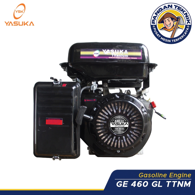 Jual MESIN PENGGERAK BENSIN YASUKA | GX 460 GL TITANIUM ( PUTARAN ...