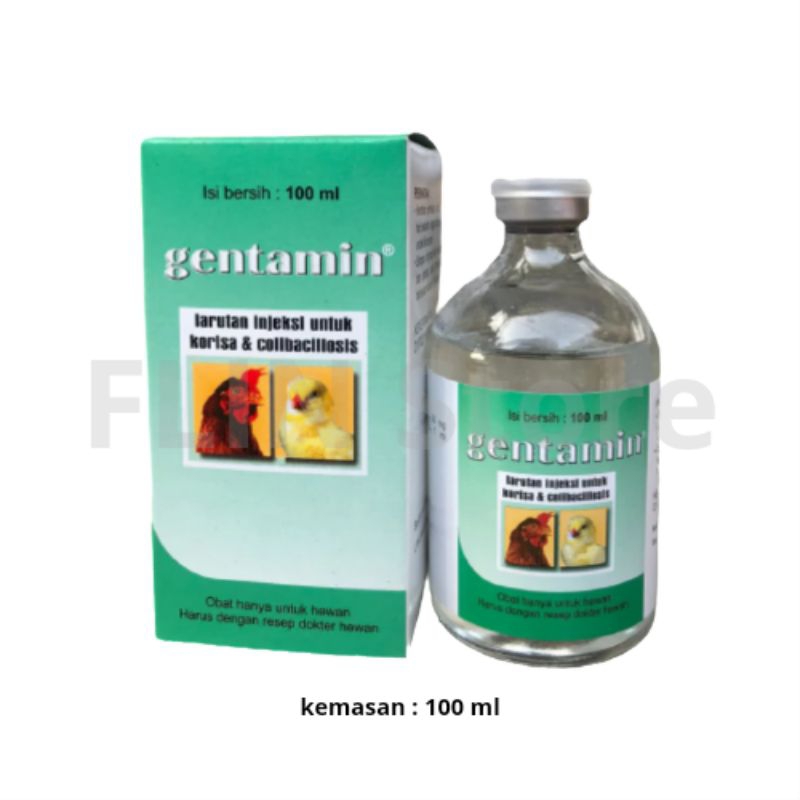 Jual Gentamin 100 ml (per pcs) Medion – Larutan injeksi untuk korisa ...