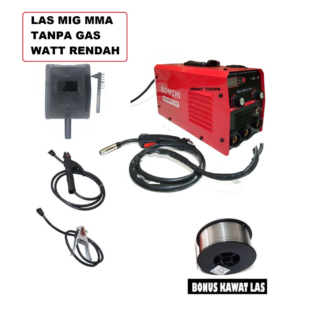 Jual Mesin Las MIG Listrik trafo las welding inverter Las Tanpa Gas ...