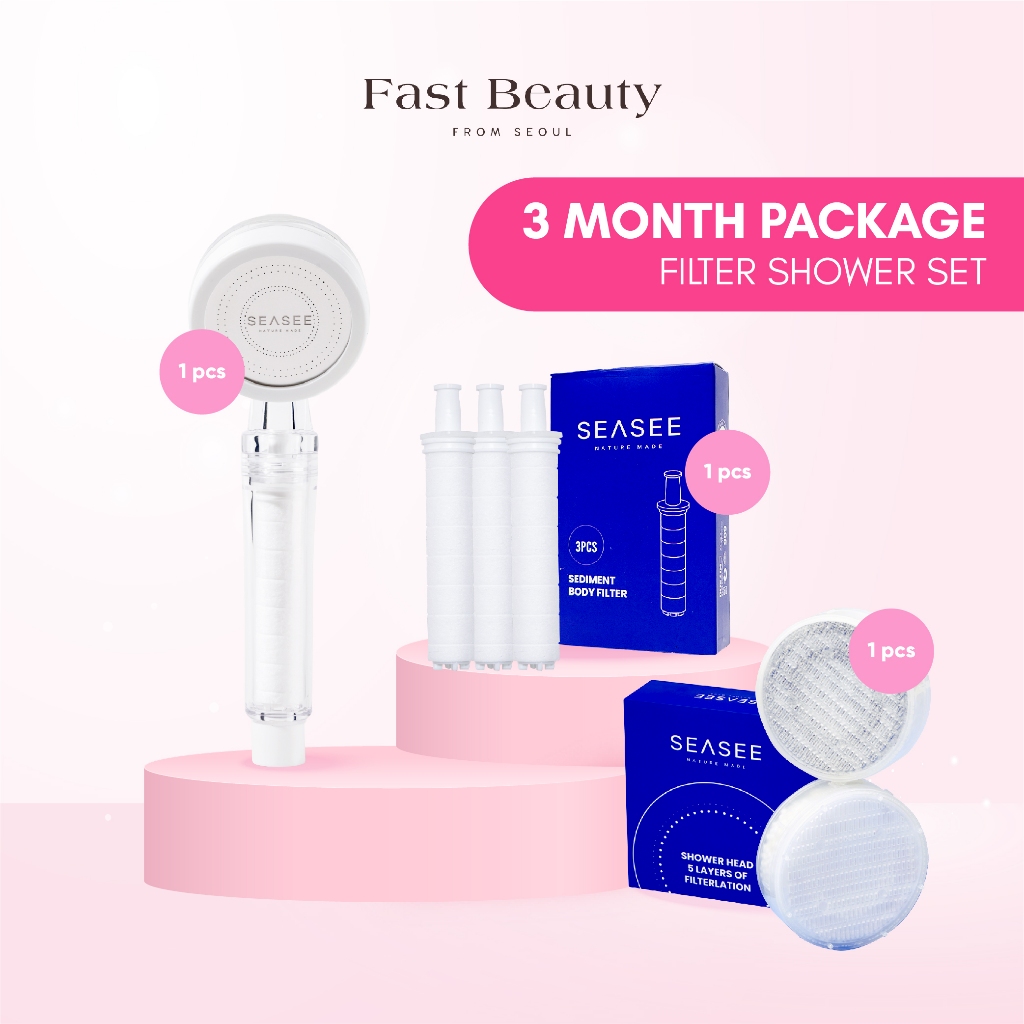 Jual SEASEE 6 Layers Shower Filter 3 Months Package | Shopee Indonesia
