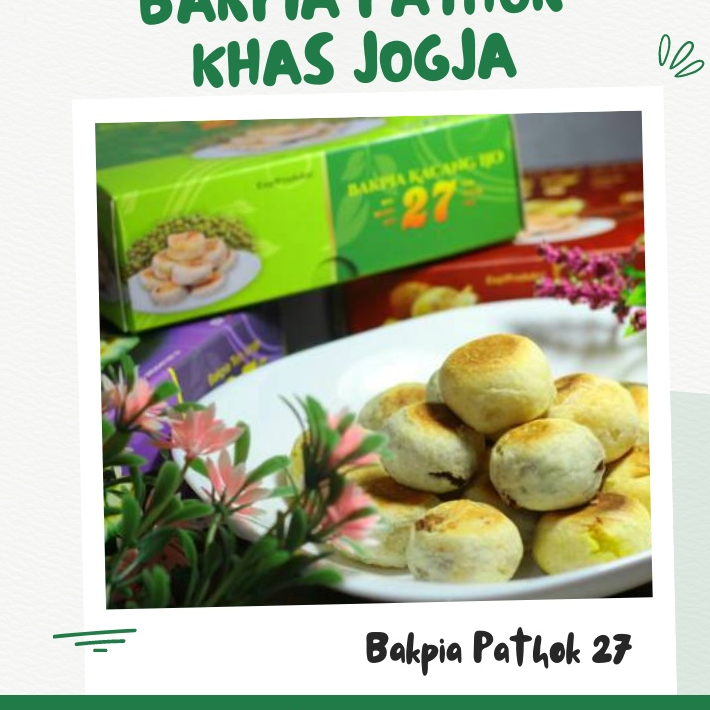 Jual Bakpia Pathok Khas Jogja - Bakpia Basah / Bakpia Kering 27 | Shopee Indonesia