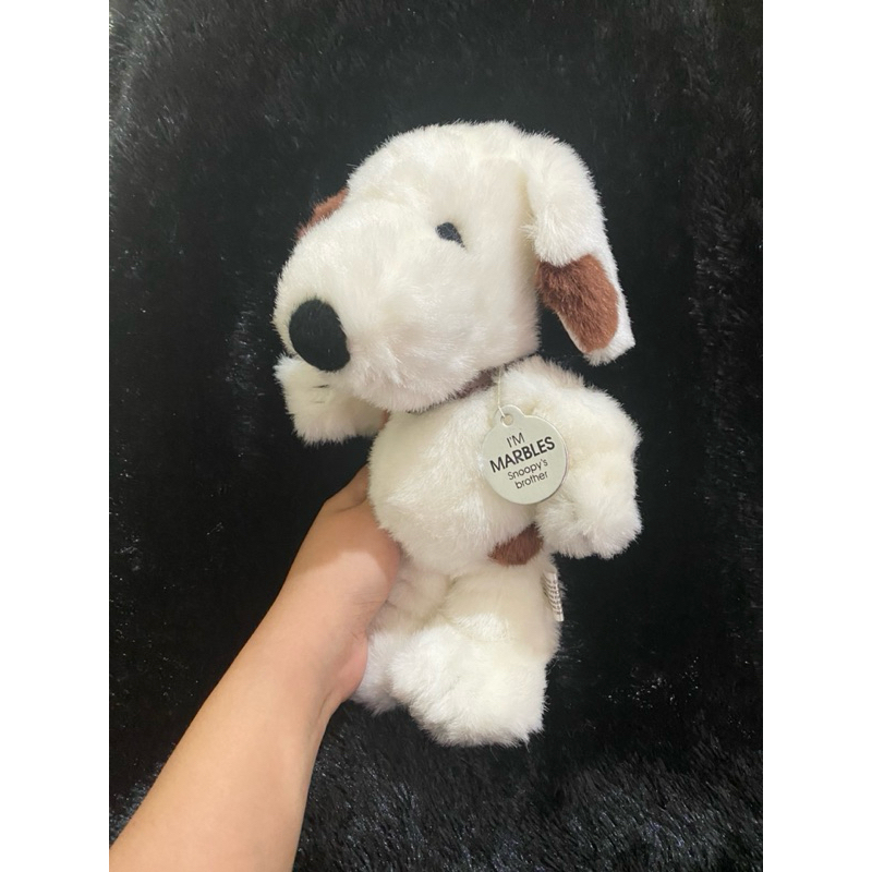Jual Boneka Marbles Karakter Snoopy Size 26cm Original / Boneka Marbles Snoopys Brother / Boneka ...
