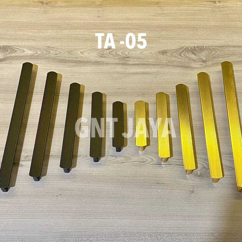 Jual Free baut Tarikan HUBEN TA05 TA-05 bahan alumunium handle black ...