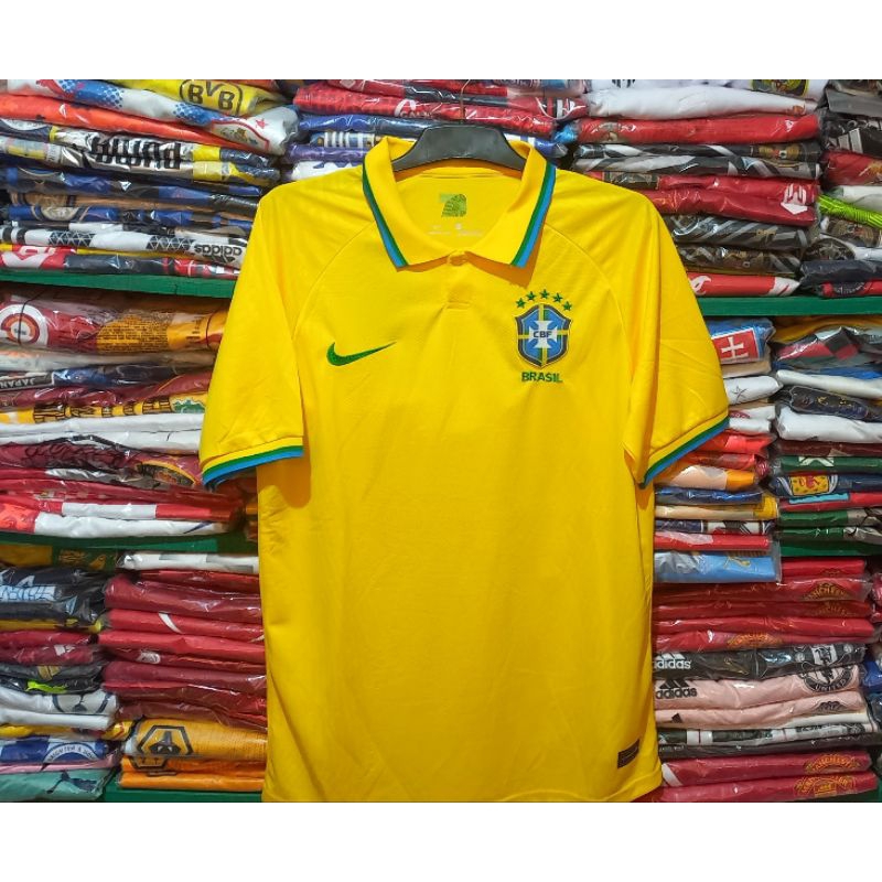 Jual JERSEY TIMNAS BRAZIL GREDE ORI | Shopee Indonesia