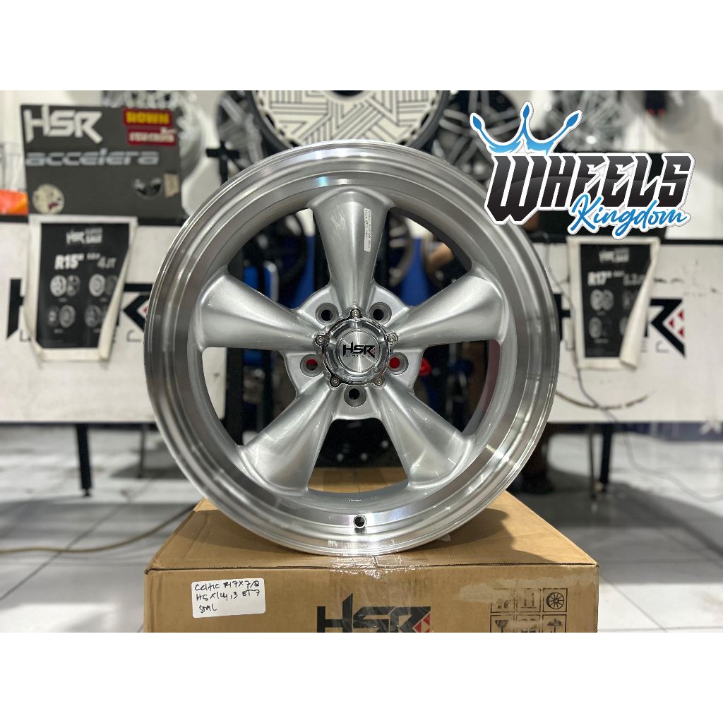 Jual PELEK MOBIL CLASSIC R17 HSR CELTIC PCD 5X114 LEBAR CELONG 7/8 VELG ...