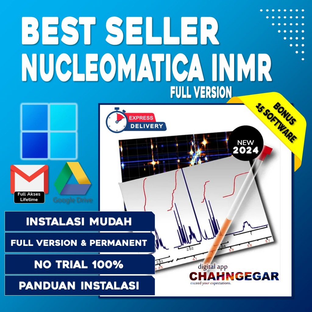 Jual Nucleomatica iNMR 7 Full Original Software konversi spektrum iNMR ...