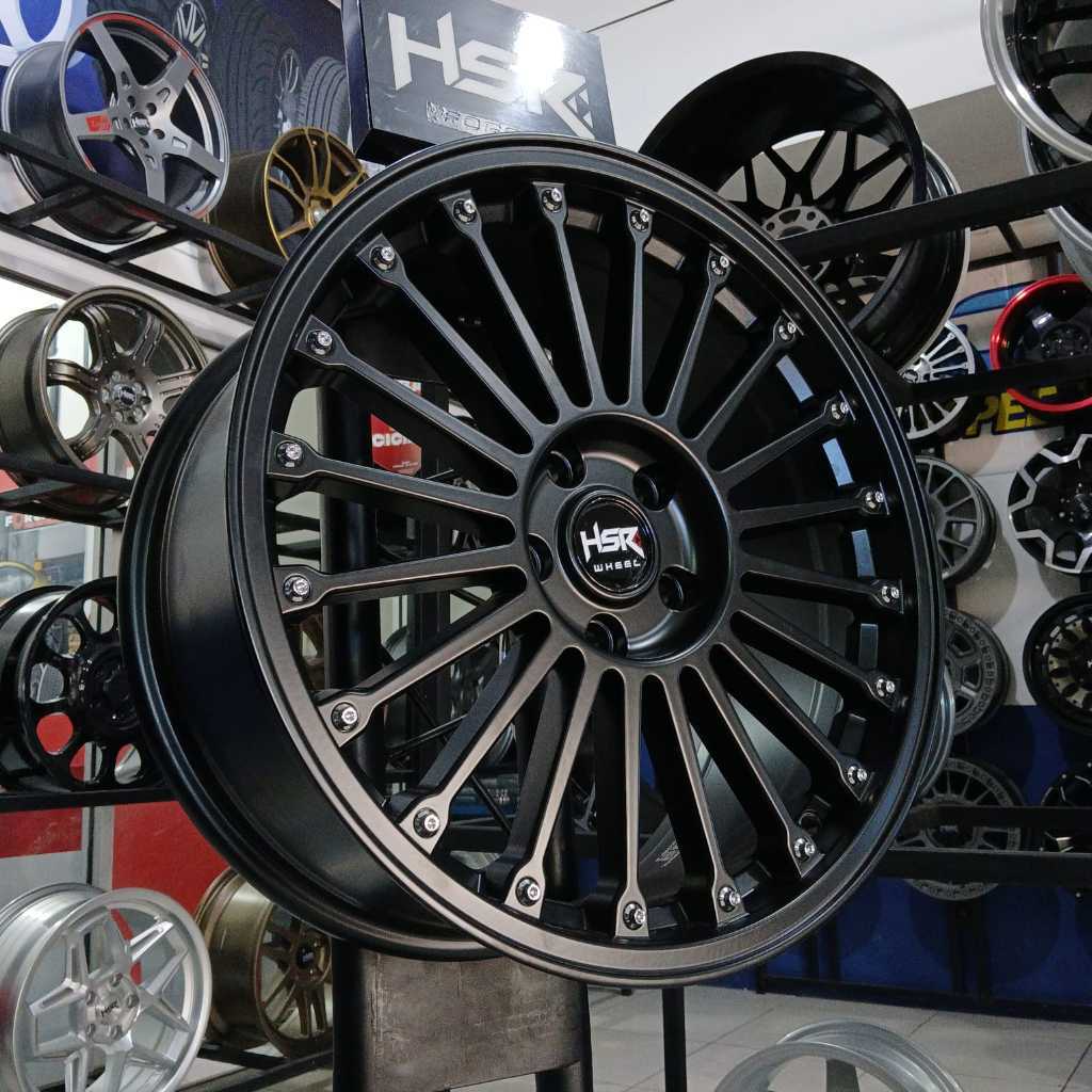 Jual Velg Terbaru Ring 18 HSR JJC HSR Lebar 8 Rata PCD 5x114,3 Cocok Buat Mobil Xpander HRV ...