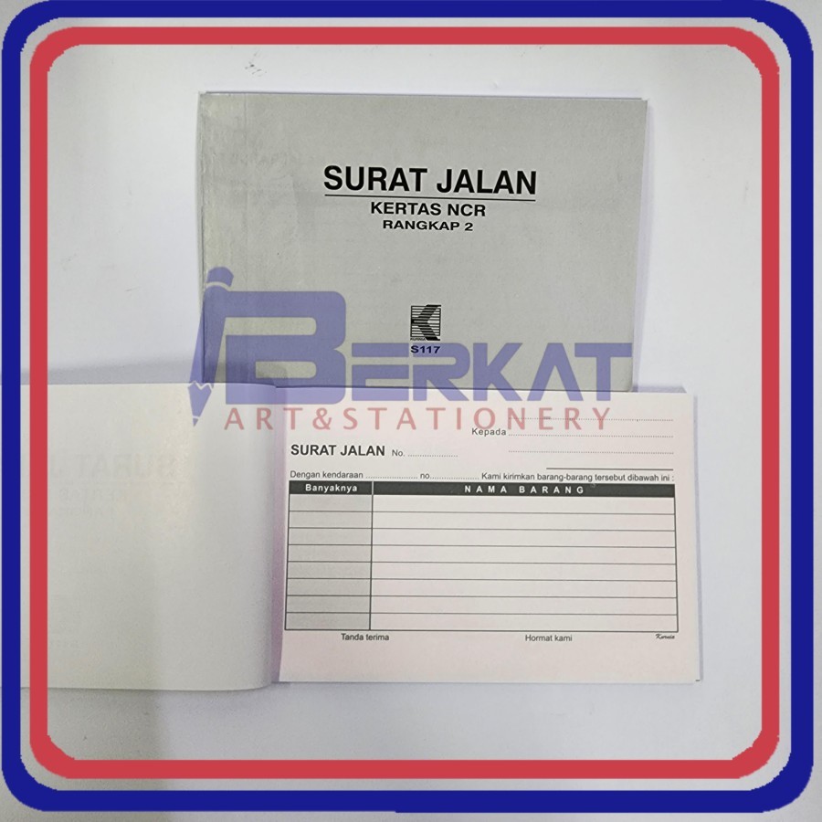 Jual Surat Jalan Kecil 1/4 Folio 2PLY / Rangkap 2 NCR KURNIA | Shopee ...