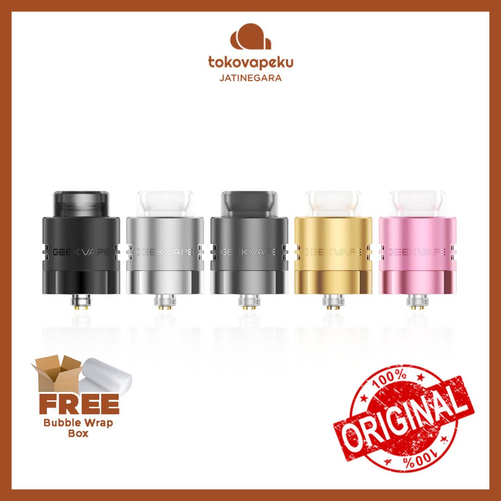 Jual TSUNAMI REBORN Z RDA DUAL COIL RDA TSUNAMI 24MM ORI by GEEKVAPE ...