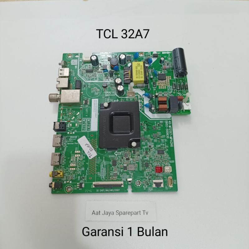 Jual MAINBOARD TV LED TCL 32A7 MB - MOBO - MODUL - MOTHERBOARD - MESIN TV LED | Shopee Indonesia