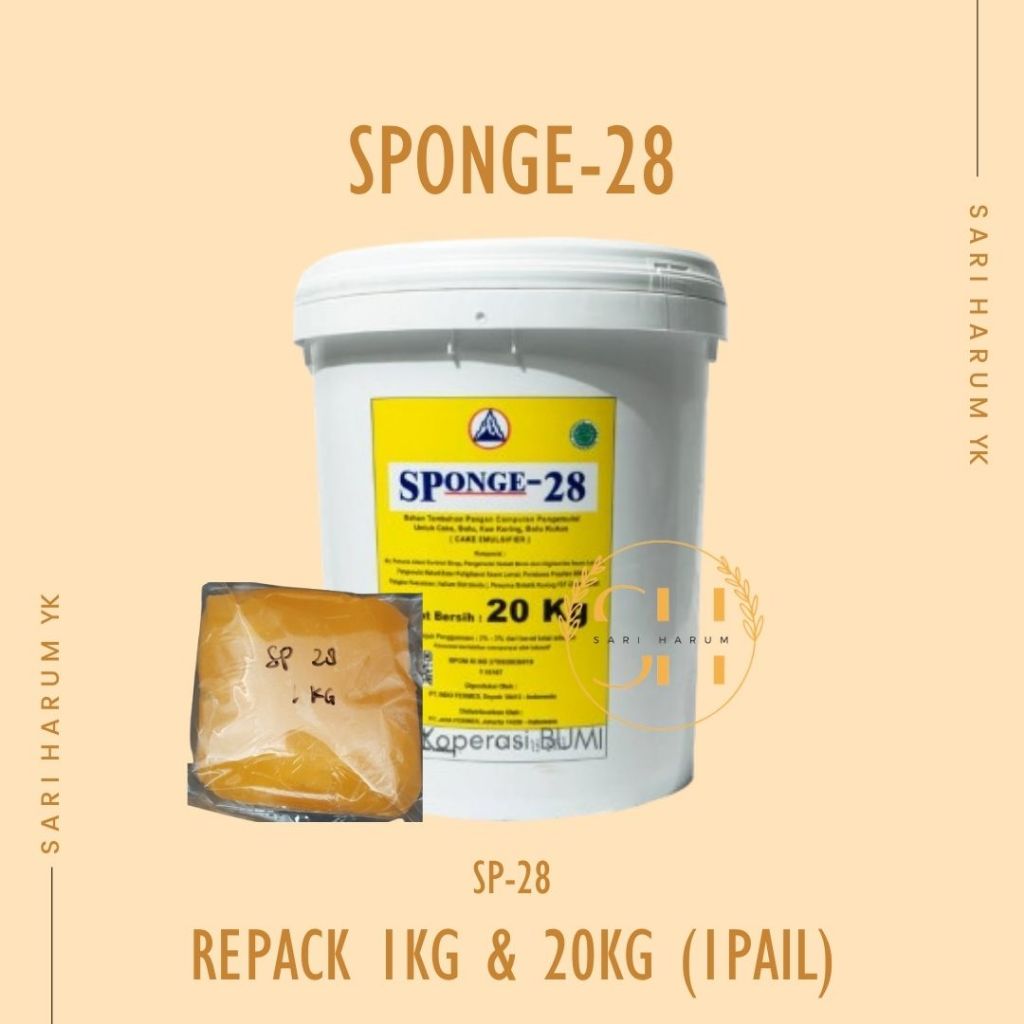 Jual Pelembut | pengembang kue | Sponge 28 SP | cake emulsifier ...