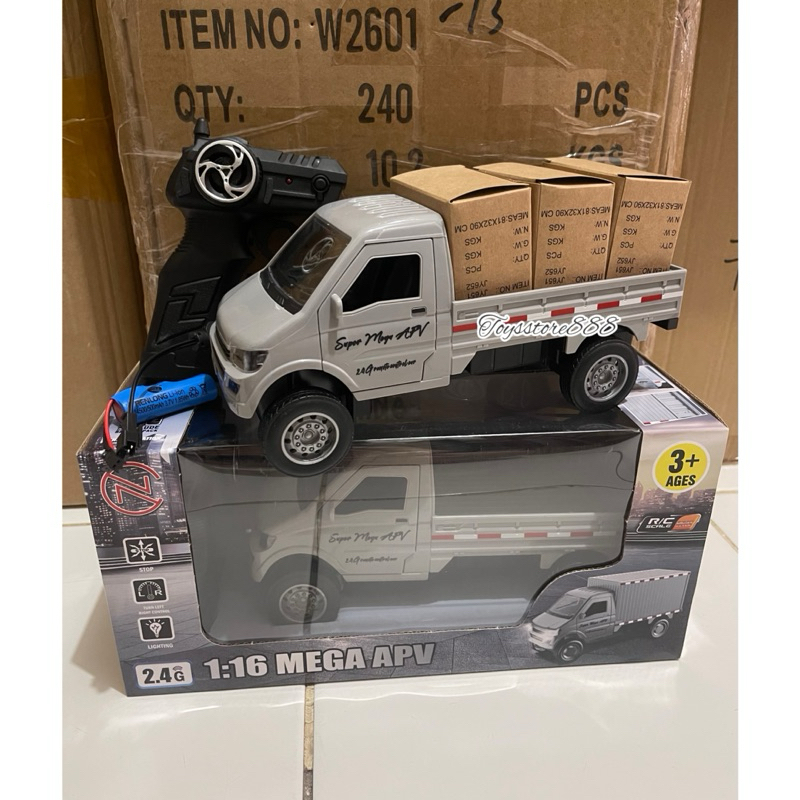 Jual Mainan Mobil RC Truck Pickup Carry BOX MEGA APV Remot Control RC ...