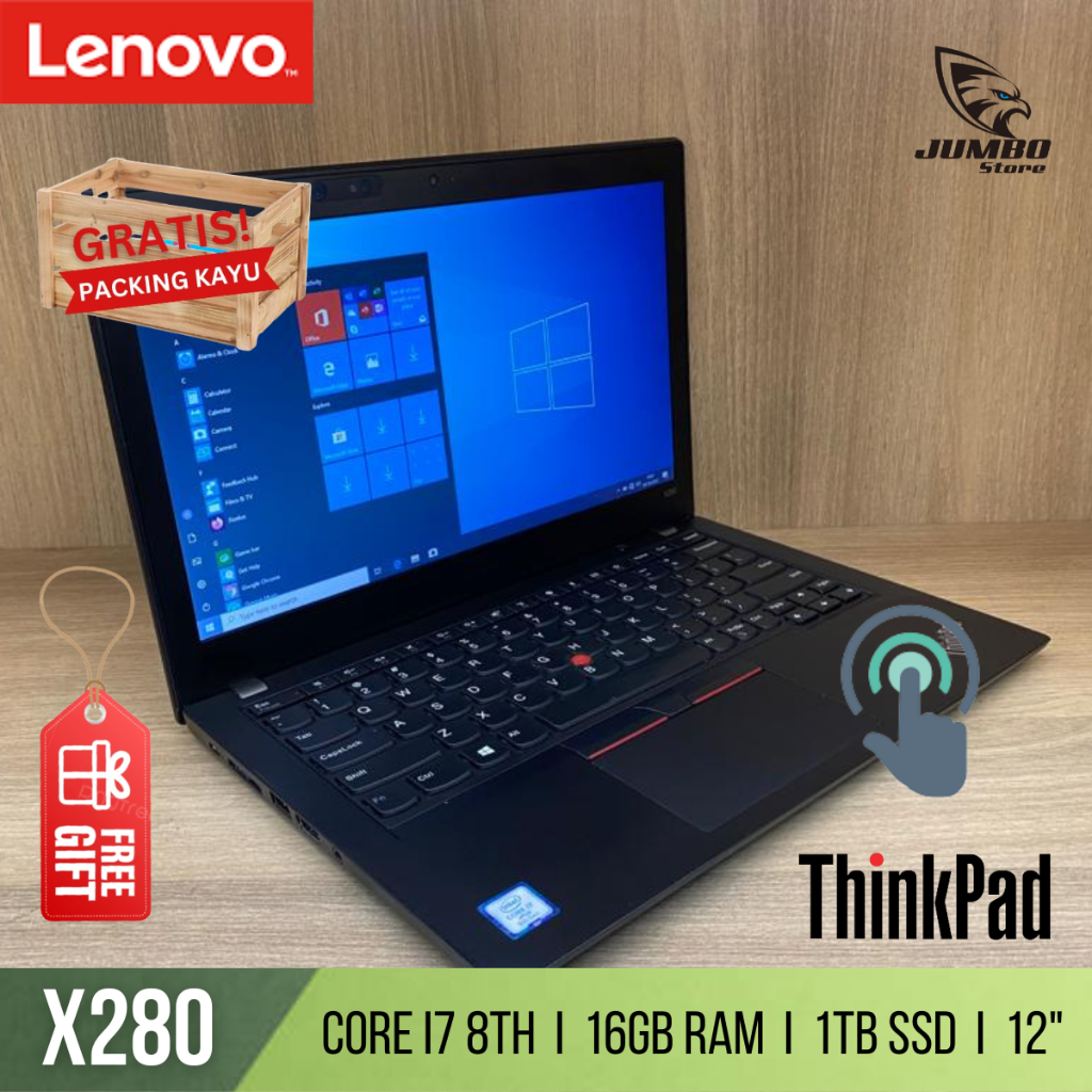 Jual Laptop Lenovo Thinkpad X280 Core i5 8th Gen 16GB RAM 1TB SSD ...