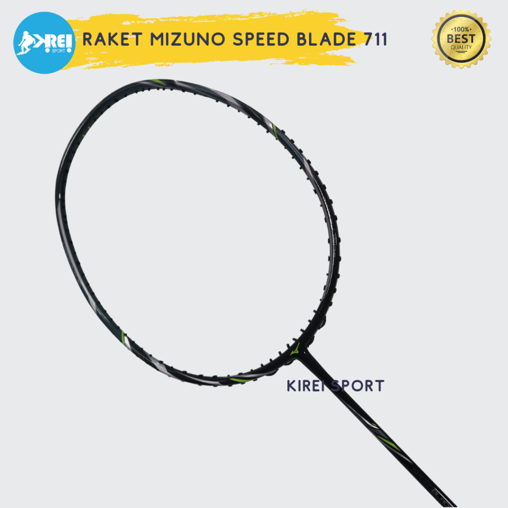 Jual Raket Badminton Mizuno Techno Blade 711 Carbon Head Heavy/Raket ...