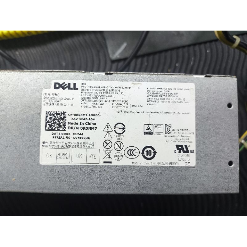 Jual Power Supply PC Dell 3050 3250 5050 7050 3667 3668 3669 H240AS-02 ...