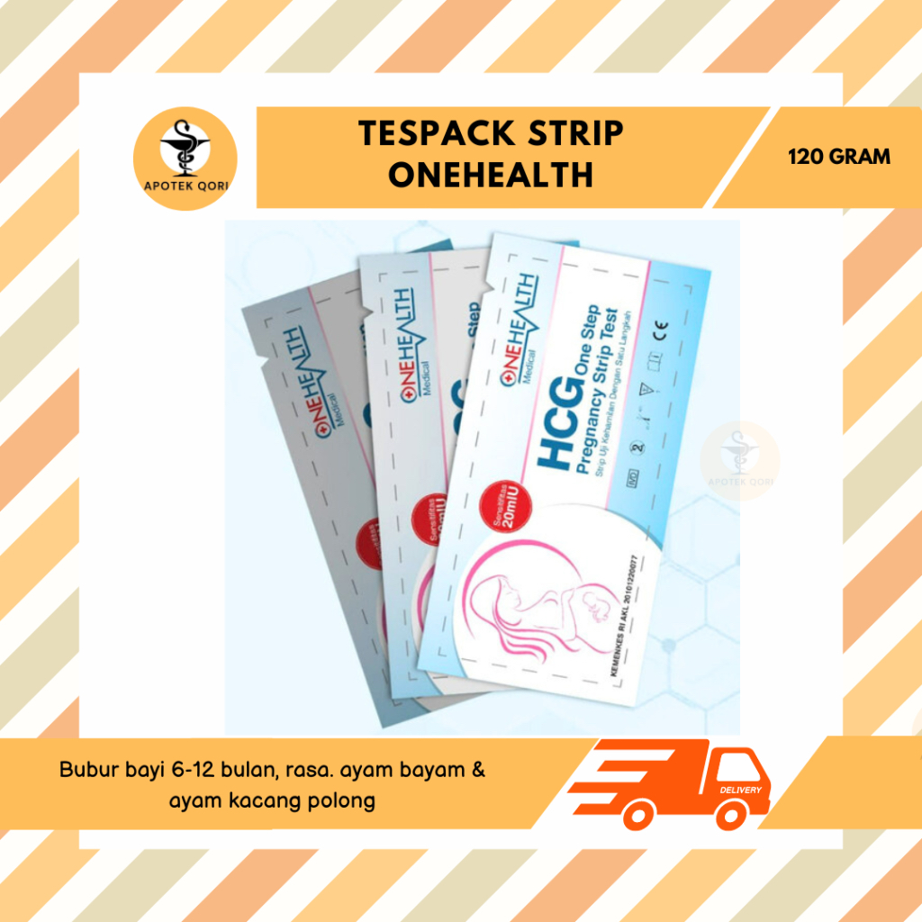 Jual TEST PACK ONEHEALTH STRIP/TESTPACK/TES HCG/ALAT TES KEHAMILAN ...