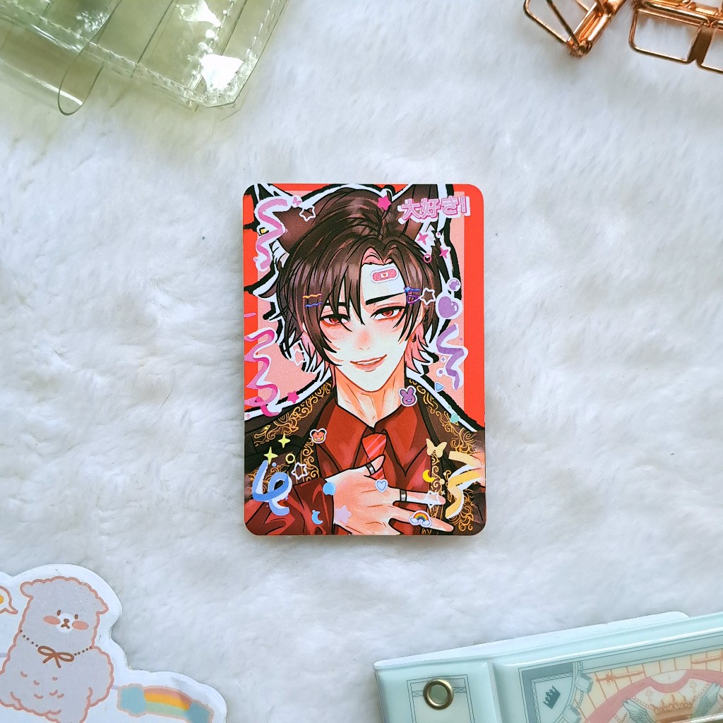 Jual VTUBER INDONESIA photocard by onintwin / Harris Caine / Mikazuki ...