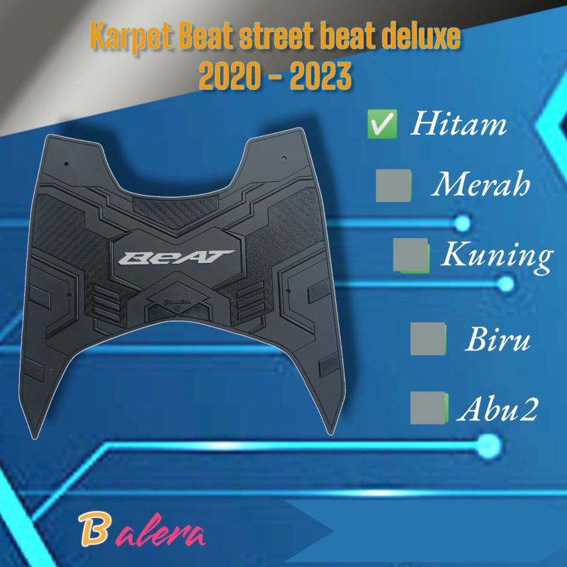 Jual Karpet Beat deluxe Bordes beat street 2020 sampai 2023 original BALERA | Shopee Indonesia