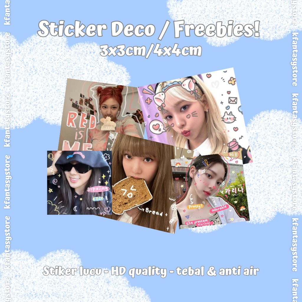 Jual (50Pcs) Sticker Mail Deco Kpop Lucu untuk Freebies ala sellkor | Shopee Indonesia