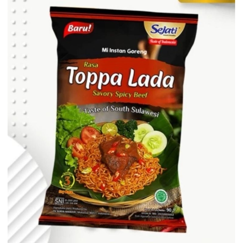 Jual Mie sejati goreng Toppa lada khas Makassar | Shopee Indonesia