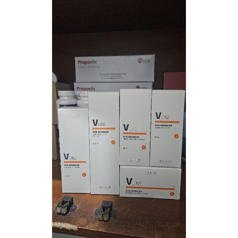 Jual BSKIN VLINE 5 MACAM LENGKAP FREE PERMEN PROLIZ | Shopee Indonesia