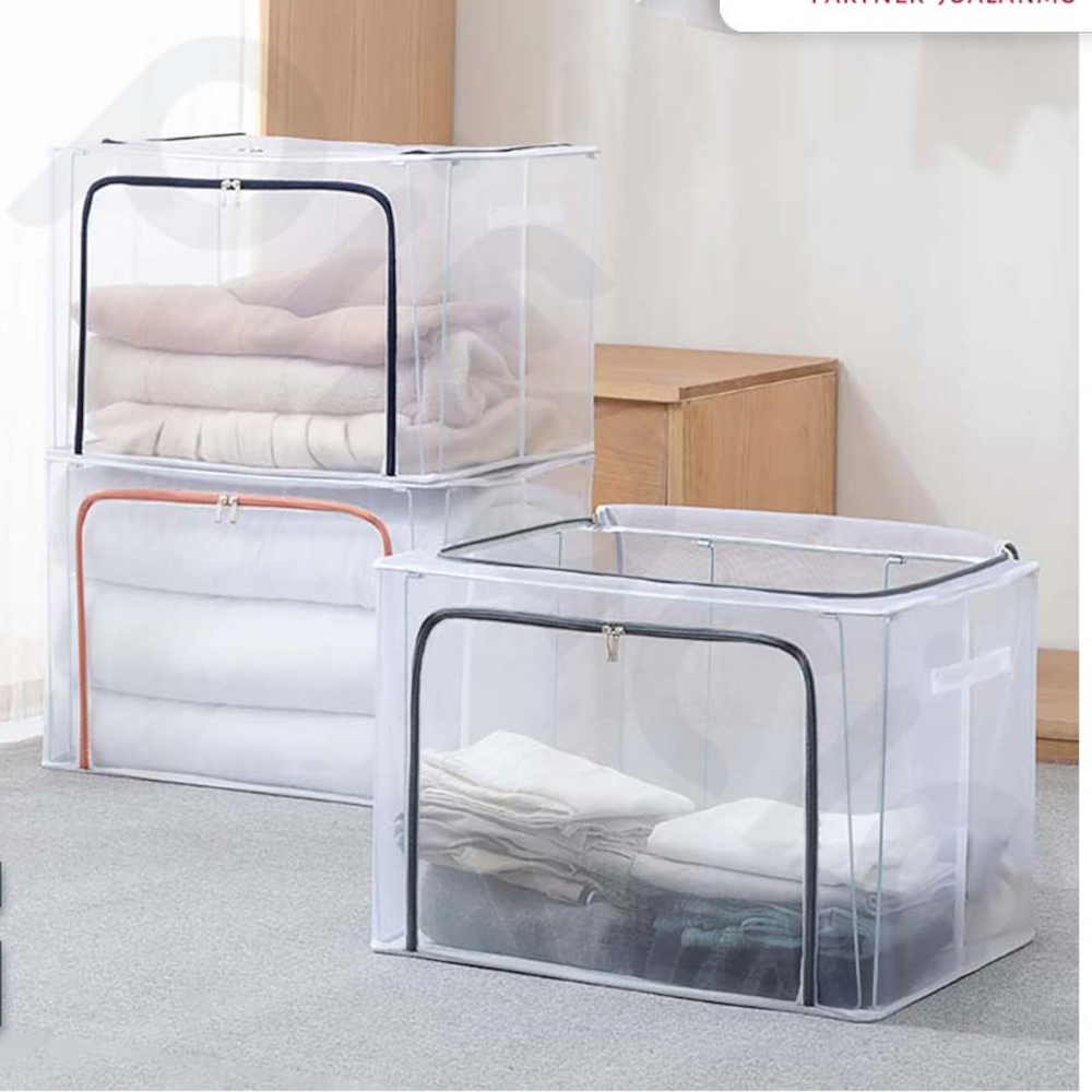 Jual Solusi Penyimpanan Terbaik! Kotak Penyimpanan Baju Frame Baja Anti ...
