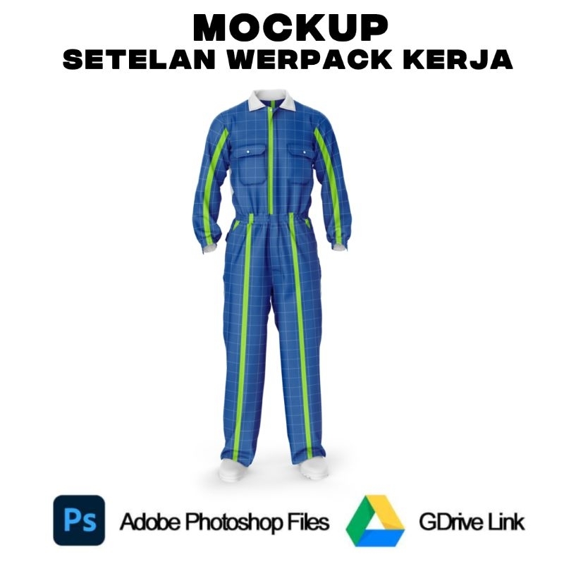 Jual MOCKUP SETELAN WERPACK KERJA 1 | Shopee Indonesia